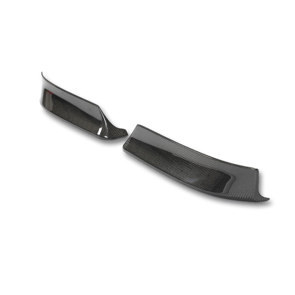CSL Style Carbon Fiber Front Lower Splitters - BMW E46 M3 & 3 Series ...
