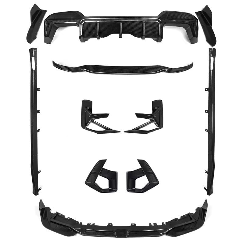 SQ Style Carbon Fiber Body Kit - BMW F97 X3M LCI | EuropeanCarMods